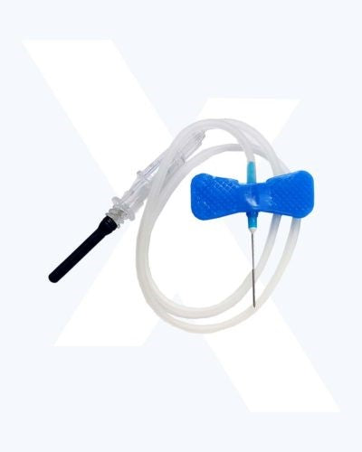 Blood Collection Set, 23g x 3/4", 12", Light Blue – DDP Medical