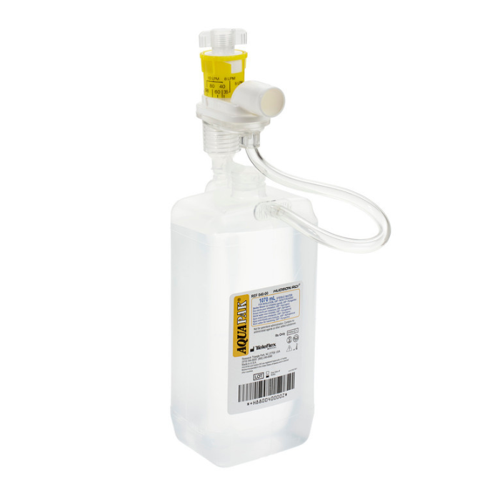 Aquapak® Prefilled Nebulizer, 760mL Sterile Water, Includes Adaptor ...