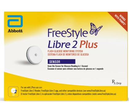 Abbott FreeStyle - LIBRE 2 PLUS - Sensor Kit (A4239) – DDP Medical